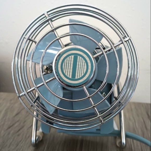 N/A | Other | Retro Inspired Mini Fansky Blue | Poshmark
